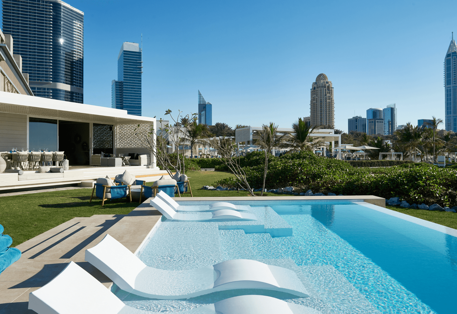 The Elegant Private Cabana at Drift Beach Dubai | Signé Magazine